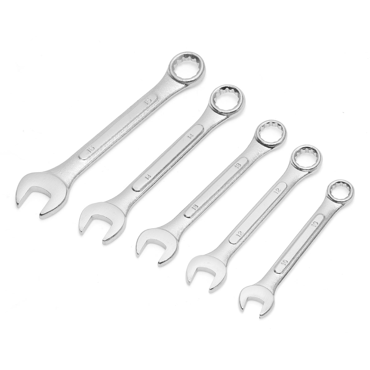 GreatNeck CMW5C Metric Combination Wrench Set (5 Piece) – GreatNeckTools