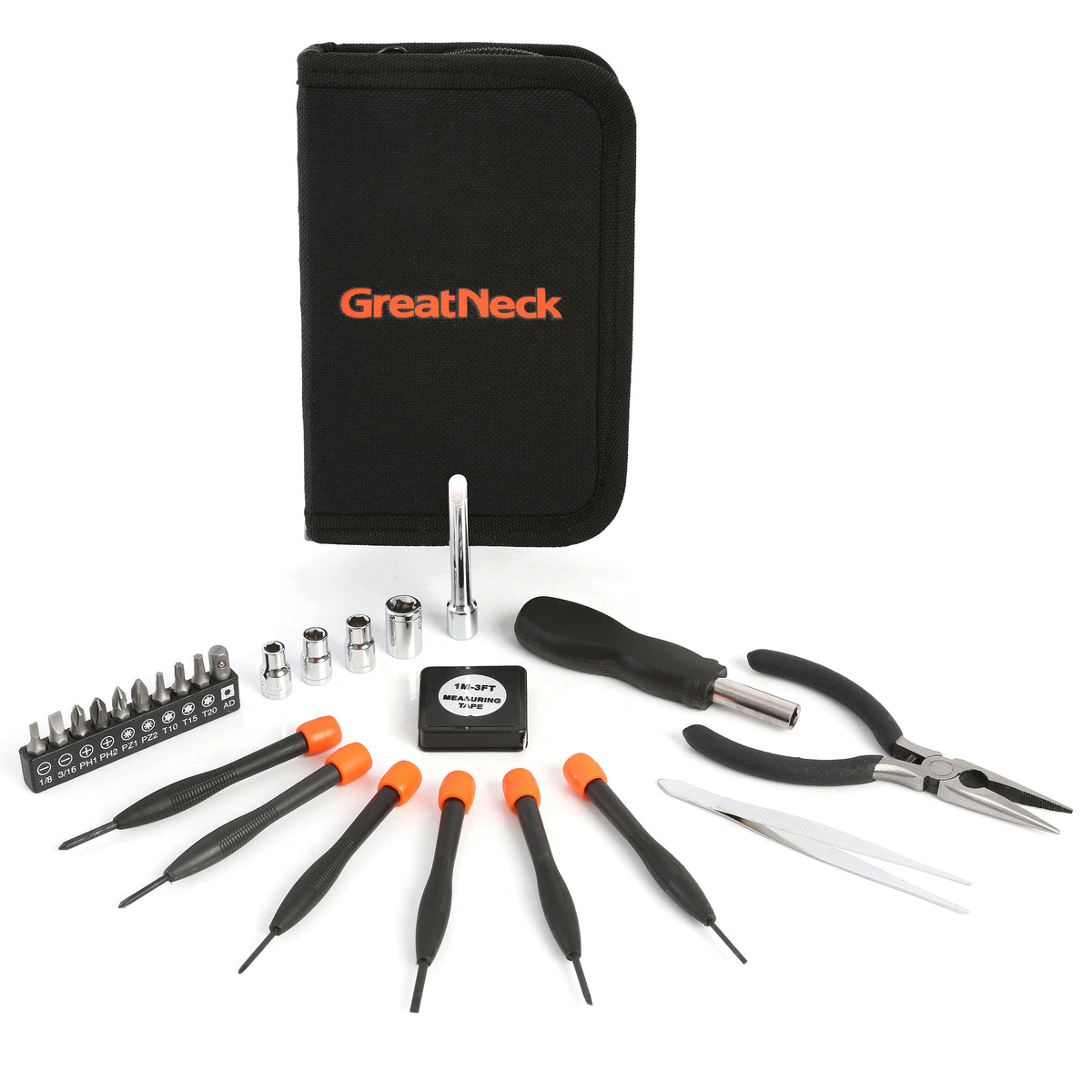 GreatNeck 73801 Compact Tool Set – GreatNeckTools