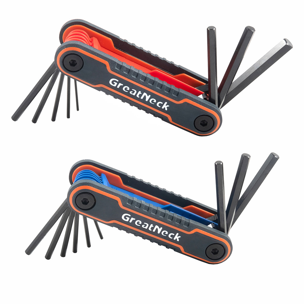 GreatNeck 74205 2-Piece Folding Hex Key Set – GreatNeckTools